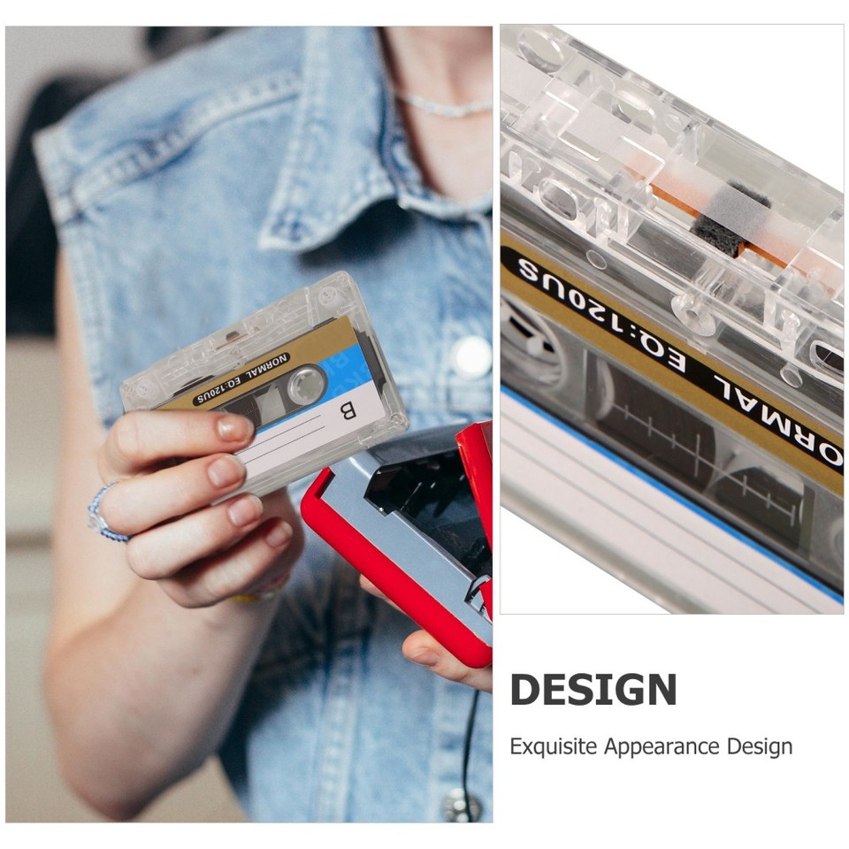 4 Pcs Empty Cassette Tapes Recorder Player Blank Audio Cassettes | eBay UK