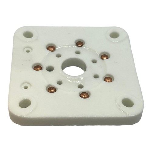 829 829B 832 6C33 832 Ceramic Electron Vacuum Tube Socket 64.5x64.5mm ...