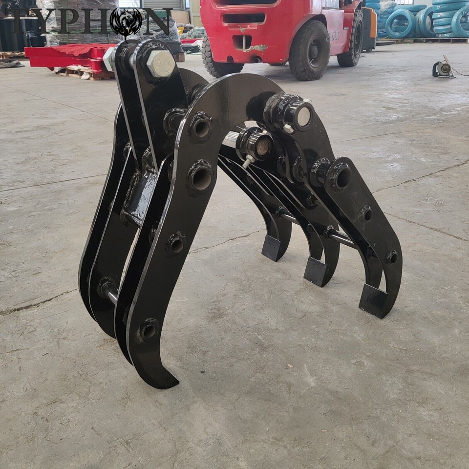 NEW Mini Excavator Attachment Grapple Wide Opening Grabber For Small ...
