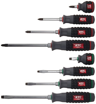 KTC PLASTIC GRIP SCREWDRIVER SET (8pcs) TPMD18 | eBay