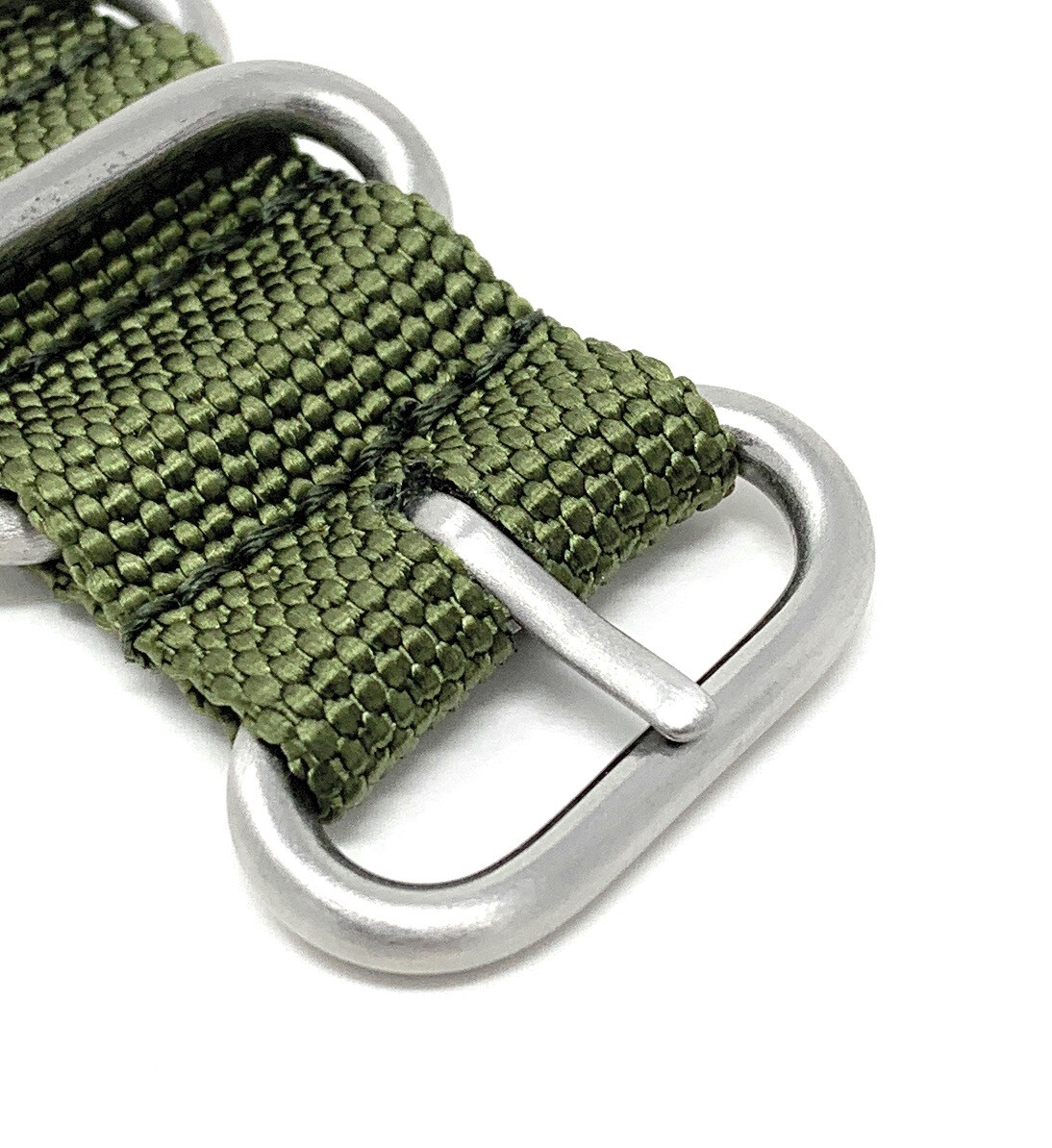 Bandini 20mm 22mm 24mm Canvas Nylon Weave Watch Band, Fabric 2 Piece ...