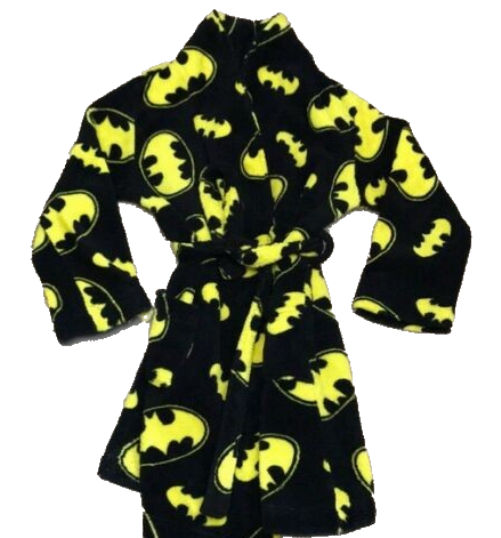 DC Comics Batman Bathrobe Bath Robe Pajama Boy Size S 6 | eBay