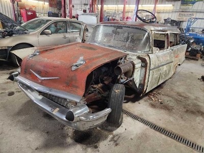 1957 CHEVROLET REAR AXLE ASSEMBLY 3.55 OPEN AA 1014020 | eBay