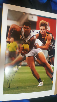 CLANCEE PEARCE SIGNED FREMANTLE BIG 18X 12 INCH PHOTO COA | eBay