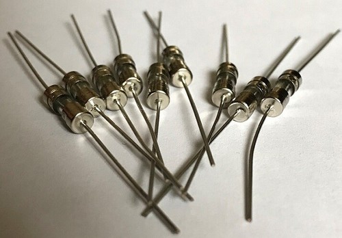 Foot lead GLASS fuse 6.3A Slow or F6.3A Fast Blow T6.3AL250V 3.6x10mm ...