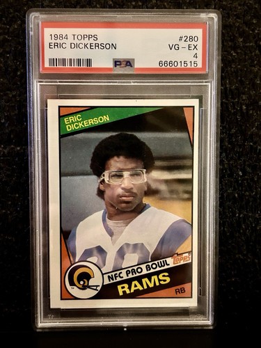 1984 TOPPS #280 ERIC DICKERSON ROOKIE RC PSA 4 | eBay