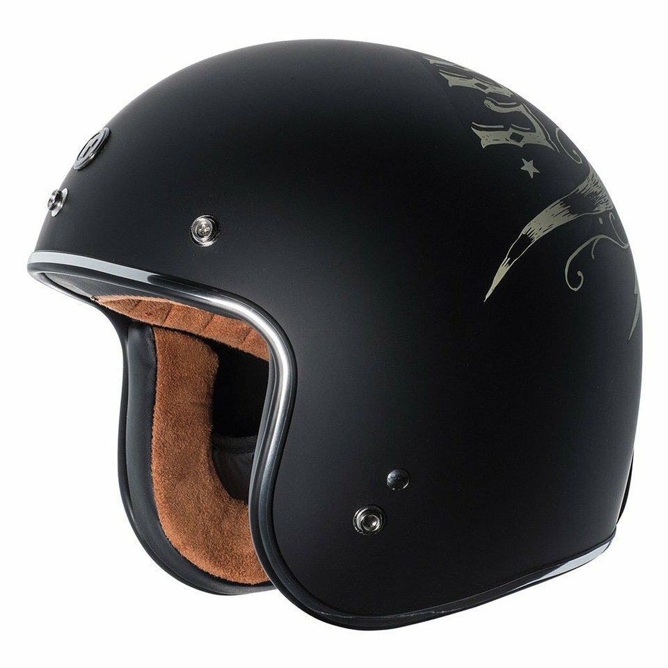 New TORC T50 Open Face 3/4 Motorcycle Helmet DOT Cafe Racer Retro ...