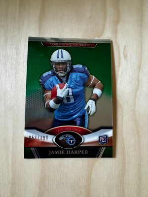 2011 Topps Platinum Jamie Harper RC #8 Green /499 | eBay