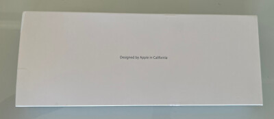 RARE APPLE Keyboard Box, BOX ONLY 2012 “Designed by Apple in California ...