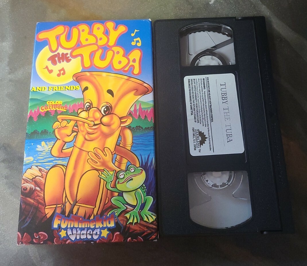 Tubby the Tuba and Friends madcap models the three stooges (VHS, 1987 ...