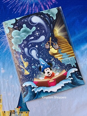 2020 Disney Parks Jason Ratner Sorcerer’s Apprentice Mickey 5x7 ...
