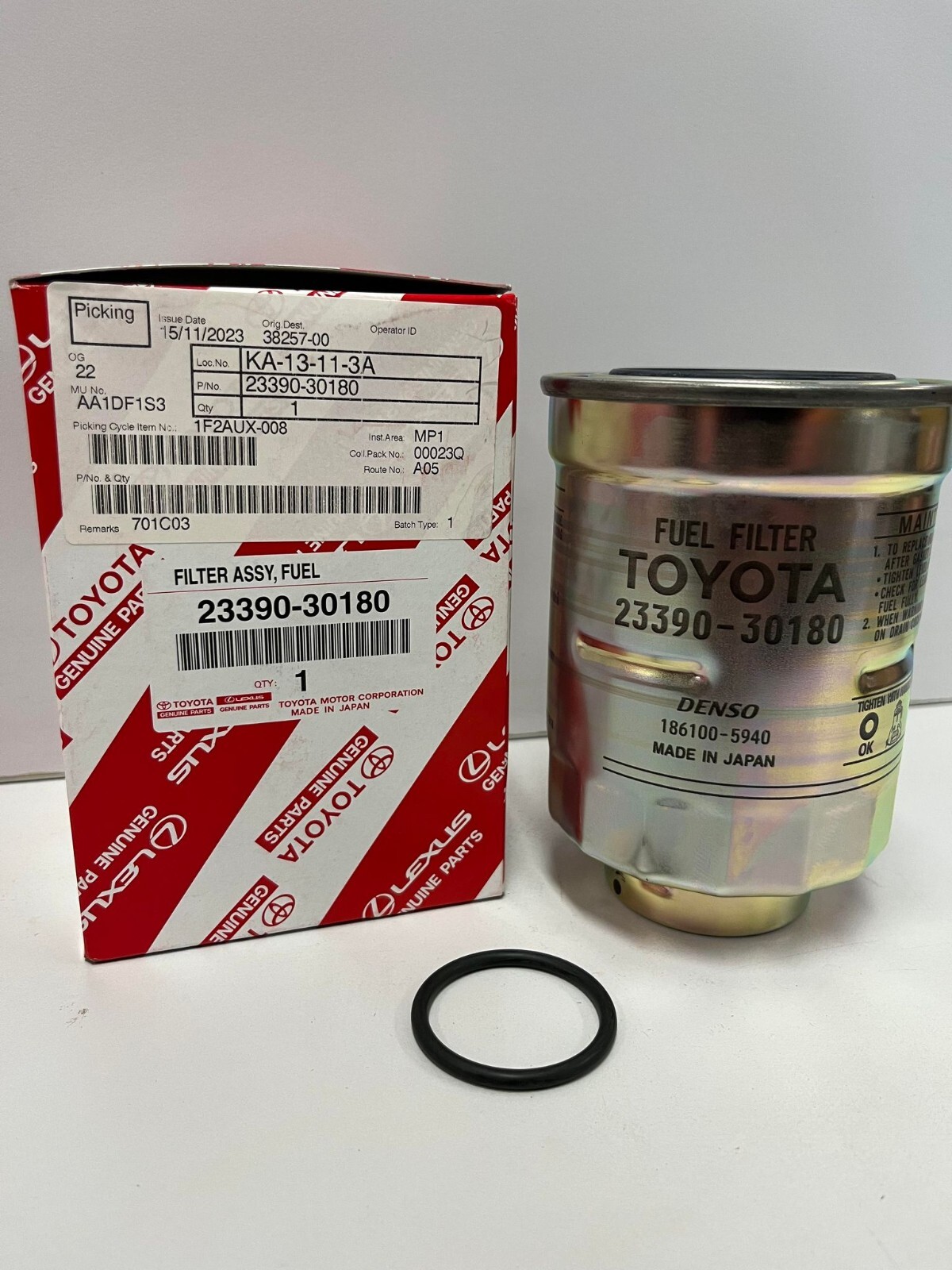 Genuine Toyota Fuel Filter - Prado, 120/150 Series - 2339030180 | eBay ...