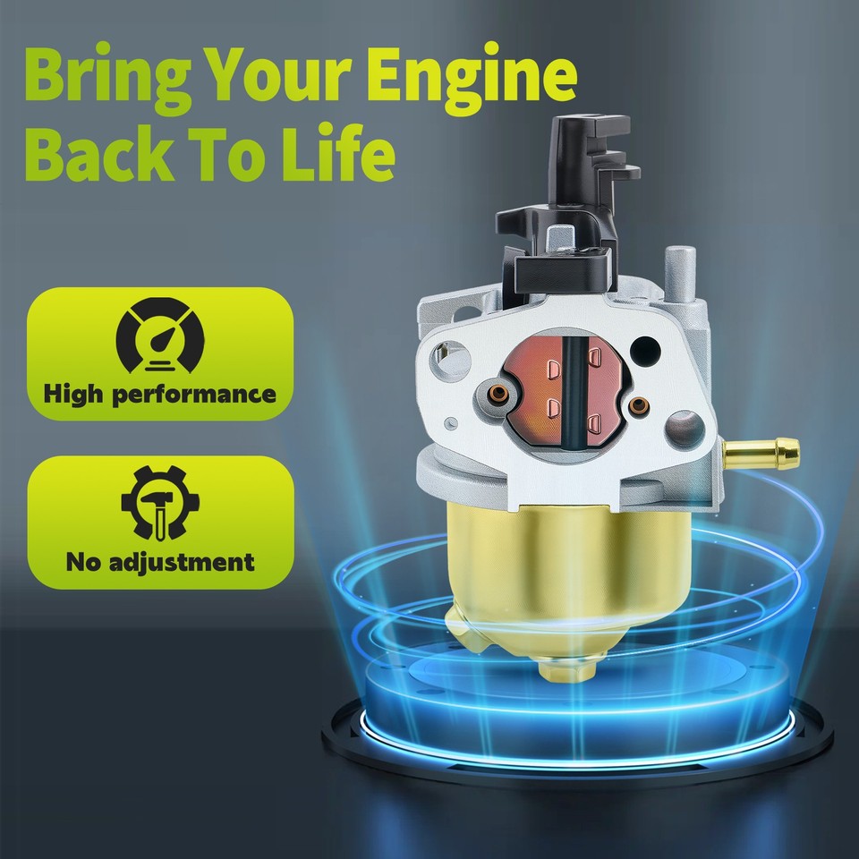 Carburetor For Harbor Freight Predator 69729 4000 Watts 6.5hp 212cc ...