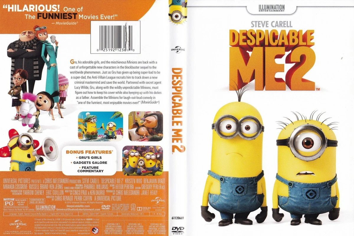 Despicable Me 2 Cd Cover