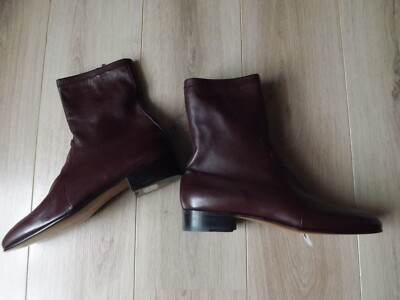 STEMAR;MADE IN ITALY;HERREN STIEFEL;ECHTLEDER;BORDEAUX;GR.11;EU 44;NEU ...