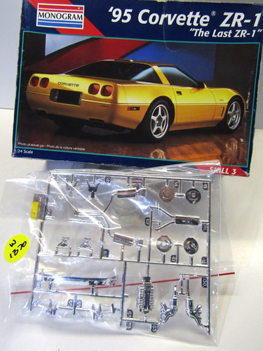 Monogram 1:24 Scale '95 Corvette Chrome👀Parts Only👀as Pictured | eBay ...