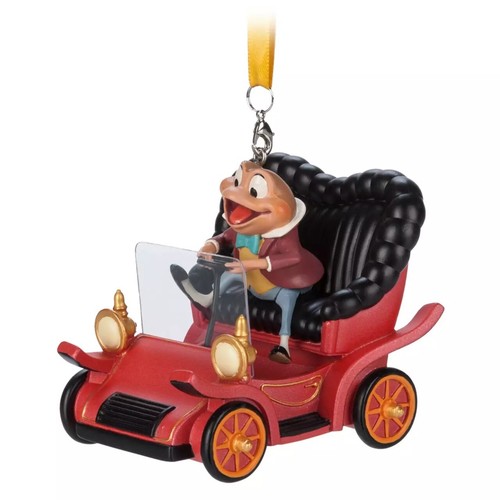 BRAND NEW 2022 DISNEY SKETCHBOOK ORNAMENT MR.TOAD RIDING IN A OLD CAR ...