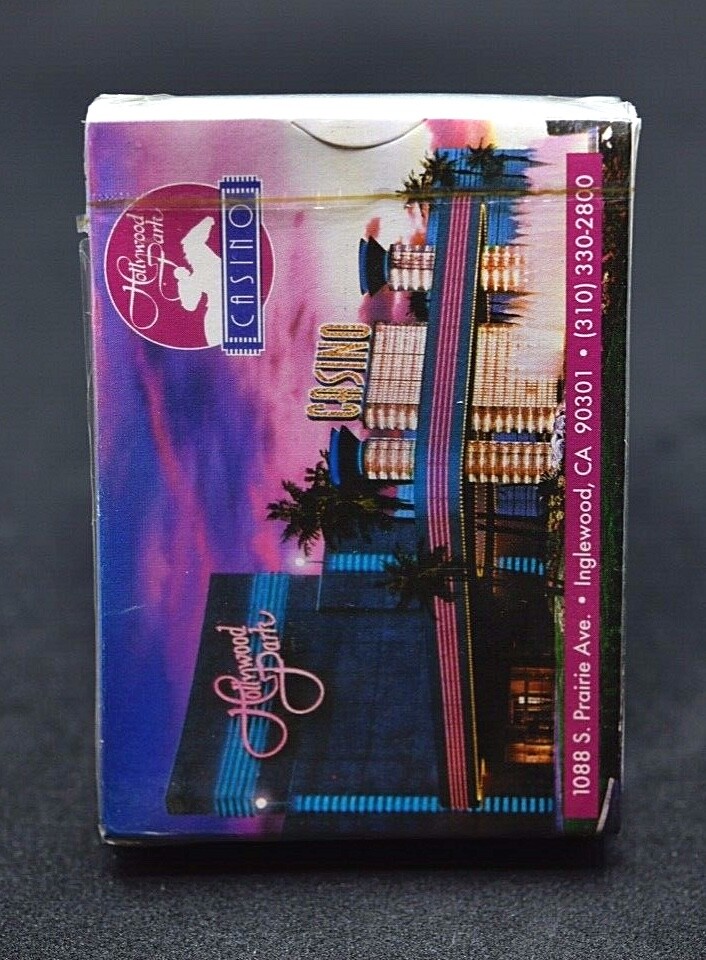 Vintage Hollywood Park Casino California Playing Cards (BRAND NEW ...