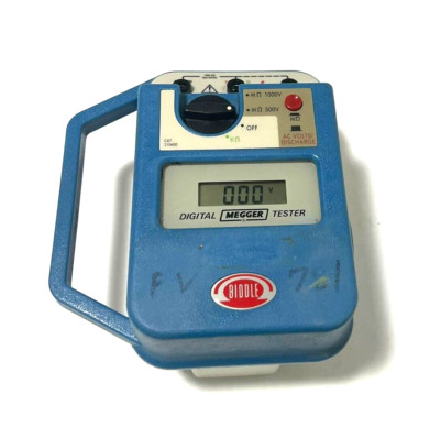 Biddle Instruments 210600 Digital Megger Tester No probe For Parts | eBay
