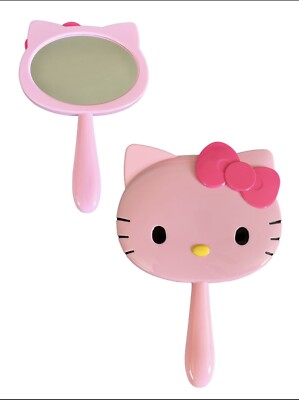 Hello Kitty Handheld Mirror - Cosmetic Makeup Mirror Portable *PINK W ...