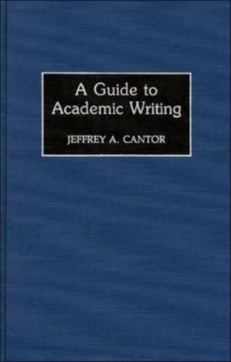 A Guide To Academic Writing 9780313290176| eBay