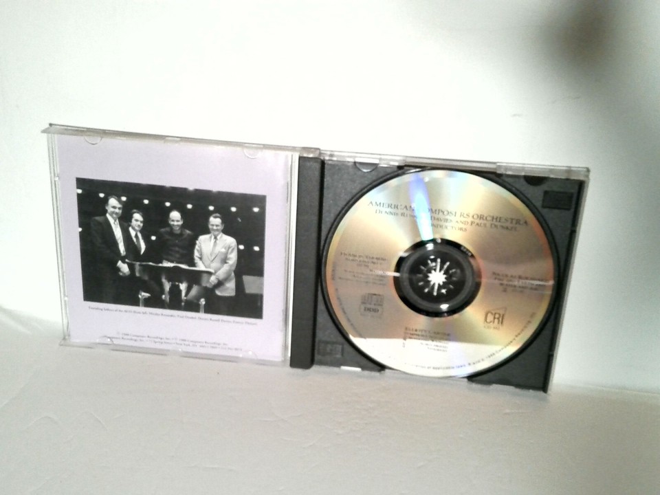 American Composers Orchestra Dennis Russell Davies & Paul Dunkel CD ...