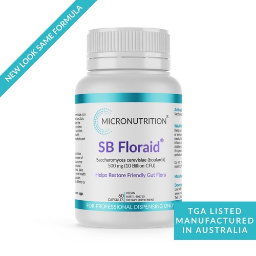 SB Floraid 500mg- Advanced Probiotic- Diarrhoea Relief- Digestive ...