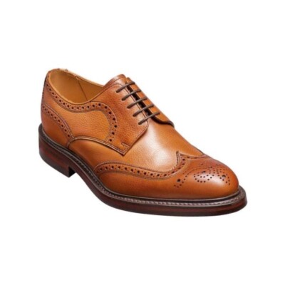 BARKER - Kelmarsh Cedar Grain - Mens Derby Brogues Shoes - RRP £375.00 ...
