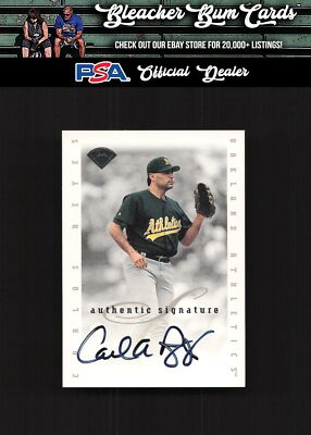 1996 Leaf Signature Series NNO Carlos Reyes Extended Autographs | eBay