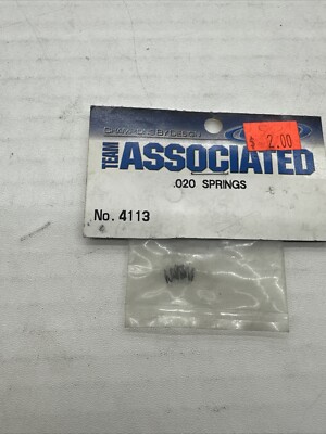 Team Associated .020 Side Springs 10L/12L RC12 [4113] B34 | eBay