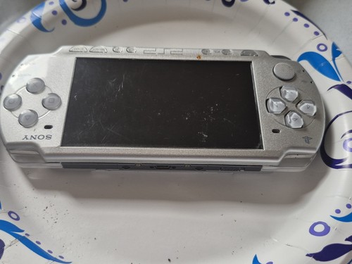 Sony PlayStation PSP-2001 Video Game Console - Silver - Parts (READ) | eBay