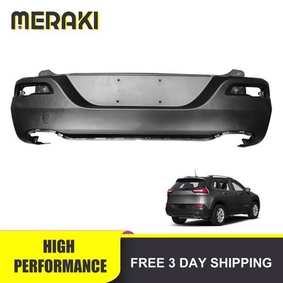 New Rear Lower Bumper Cover Fits 2014-2018 Jeep Cherokee CH1100987 ...
