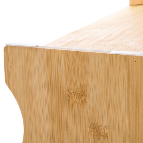 CD Holder Rack, Bamboo CD Rack Organizer with Rubber Feet, DVD Display ...