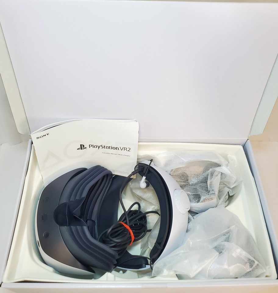 Sony PlayStation VR2 CFI-ZVR1 Headset w Sense Controllers & Accessories ...