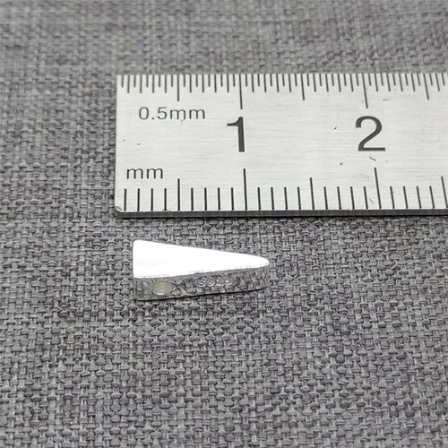 4pcs of 925 Sterling Silver Plain Triangle Spike Beads for Bracelet ...