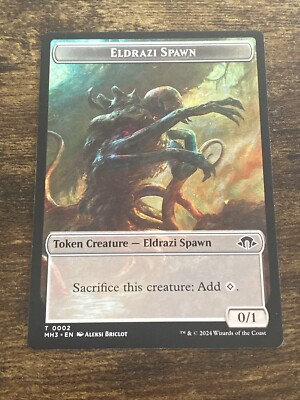 Eldrazi Spawn #2 Energy Reserve #36 Token Modern Horizons 3 MH3 MTG ...