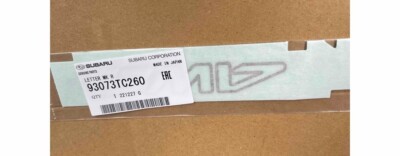Subaru Sambar decal Sticker Genuine 4WD 93073TC260 | eBay
