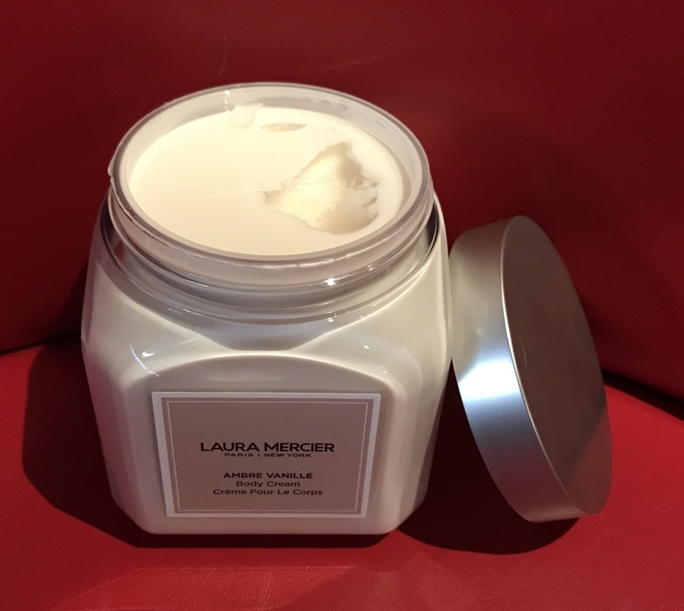 Laura Mercier Ambre Vanille Soufflé Body Cream 12oz 340g New Boxed ...