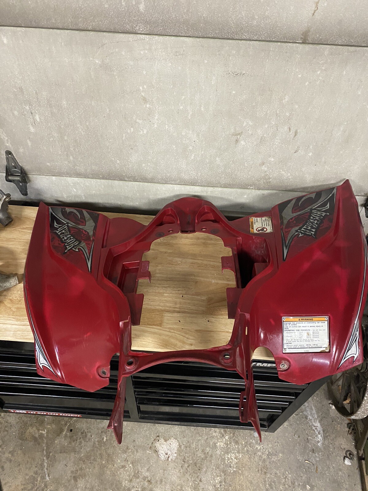 14 yfz 450 rear SE plastic | eBay