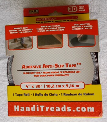 Handi Treads Adhesive Anti-Slip Tape, 4in x 30ft | eBay