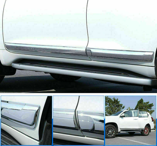 For Toyota Land Cruiser Prado 2010-2021 Chrome Side Door Body ...