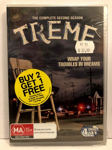 TREME. THE COMPLETE SECOND SEASON. 4 DISC SET. NEW AND SEALED DVD | eBay