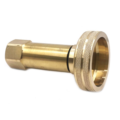 JIC LPG GPL UK dish Adapter To Refill Gaslow GasIt Bottle 3/4"Unf to 21 ...