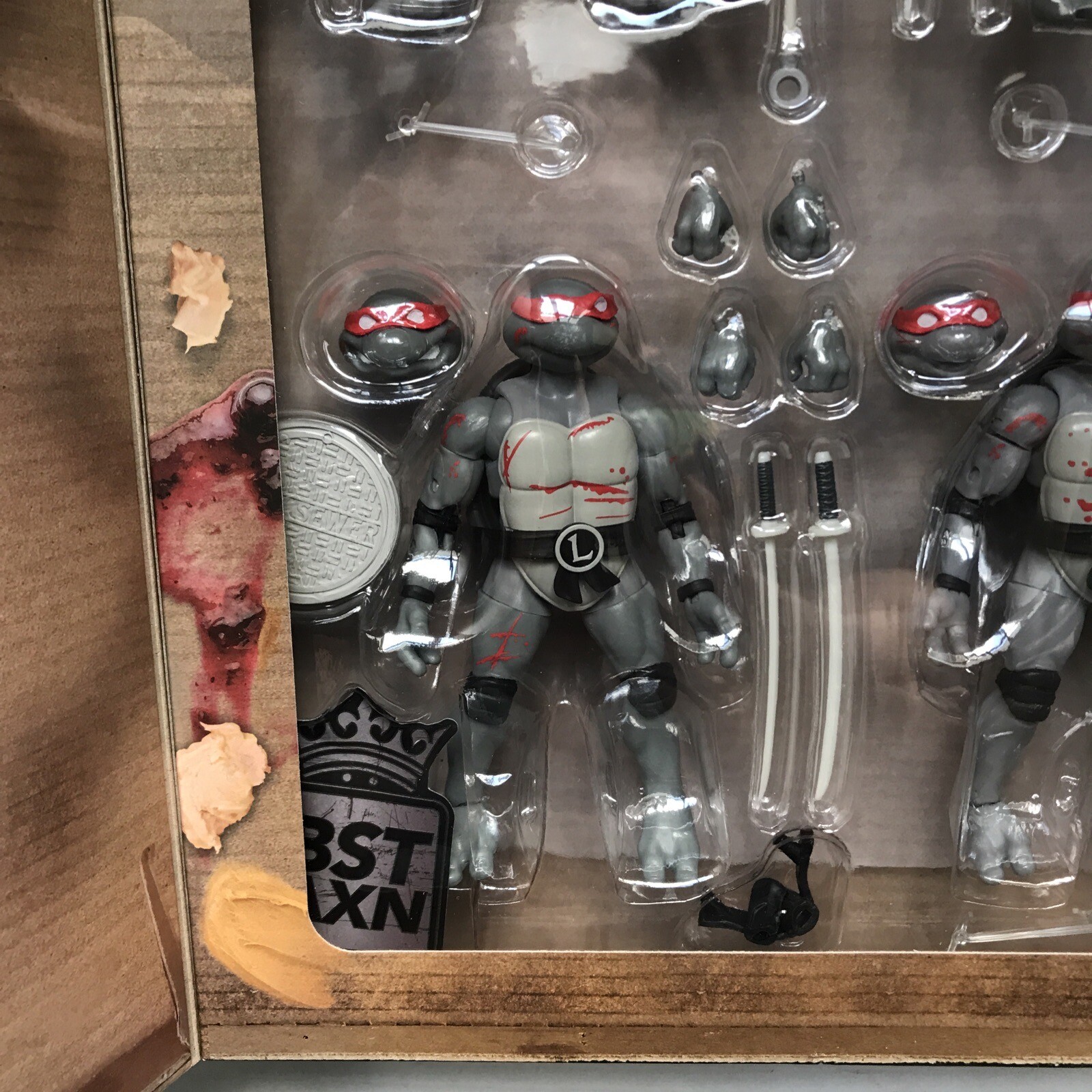 NECA Teenage Mutant Ninja Turtles Action Figure 4pc Set - LS46037 New ...