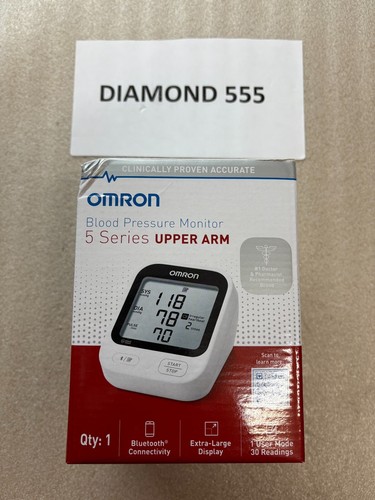 Omron 5 Series Blood Pressure Monitor Upper Arm BP7255 #2555 for sale ...