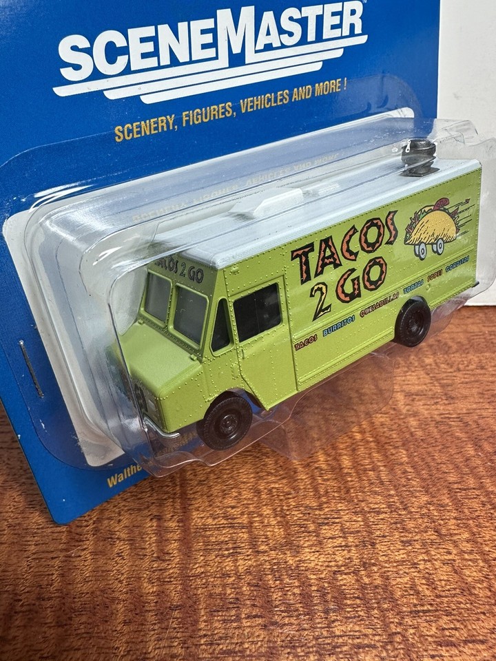 HO Scale 949-12109 Walthers SceneMaster Tacos 2 Go Food Truck | eBay