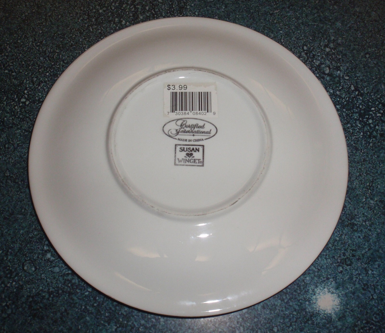 (2) Susan Winget Pumpkin Jack-O'Lantern Plates Certified International ...