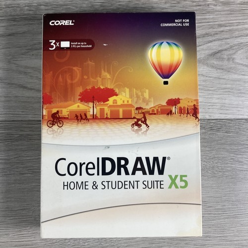 Corel DRAW Home & Student Suite X5 - Disc With Serial Number | eBay