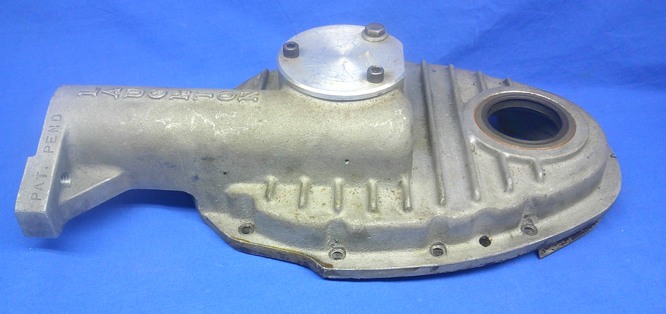 Vintage Gasser Laughton Front Mount Distributor Aluminum Timing Cover ...