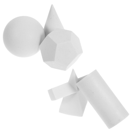 5pcs Reusable Geometric Model Various Shape Prop Resin Mold for Drawing ...